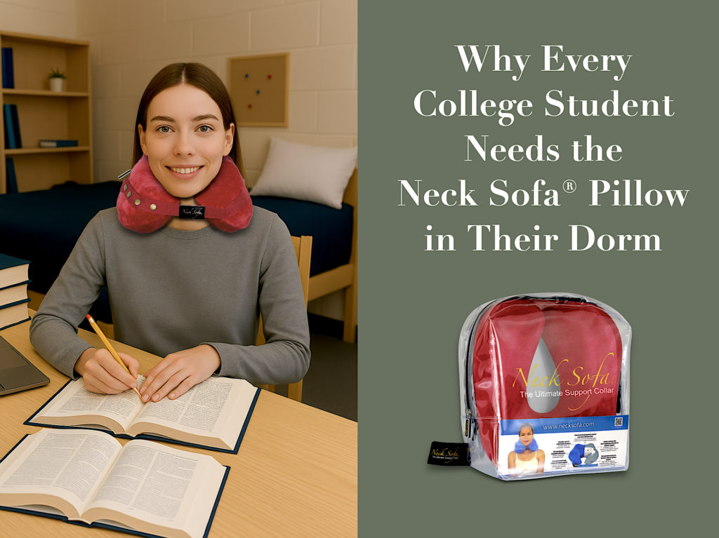 How the Neck Sofa® Pillow Benefits College Students as the Ultimate ...
